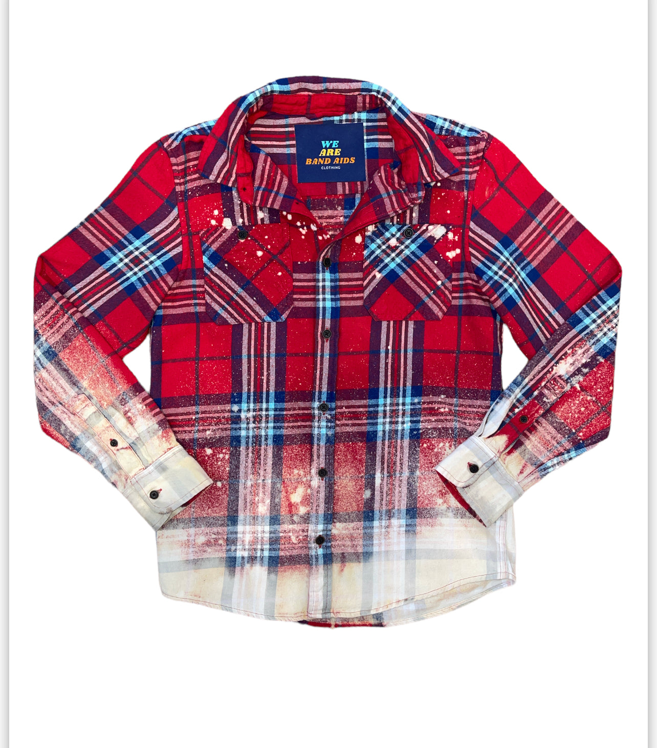 Social Distortion Flannel - We are Band Aids Clothing