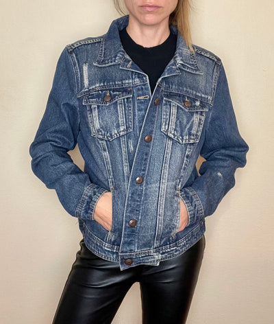 Dolly Parton Denim Jacket - We are Band Aids Clothing